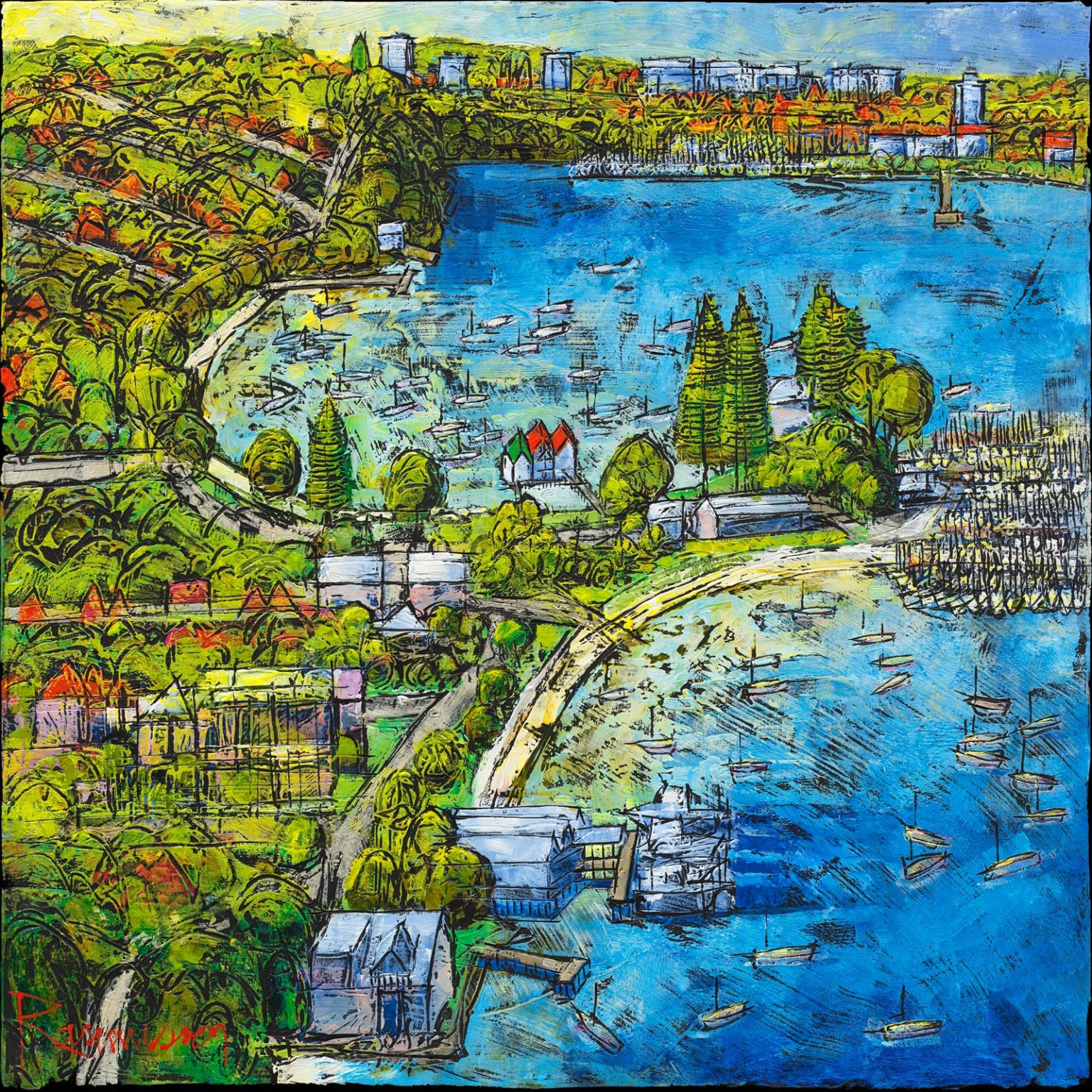 Mosman Bay Art - Oil Paintings by Ken Rasmussen Gallery